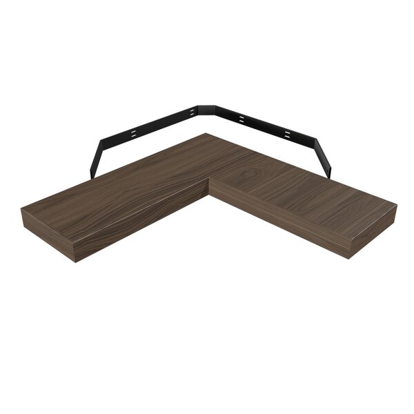 Designs Of Distinction 10 X 30 X 30 Furniture Grade Corner Floating